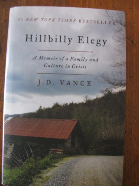 “Hillbilly Elegy” – Writers Ink—Writing and Stuff